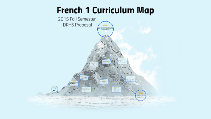 French 1 Curriculum Map by Chelsie Crane on Prezi