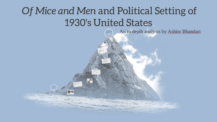 Of Mice and Men and Political Setting of 1930's United Stat by Ashim ...