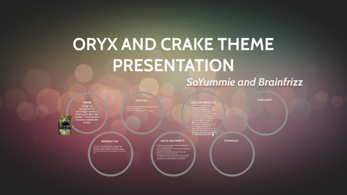 ORYX AND CRAKE THEME PRESENTATION by Zach Brown on Prezi