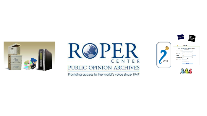 Welcome to The Roper Center for Public Opinion Research by Elise Dunham ...