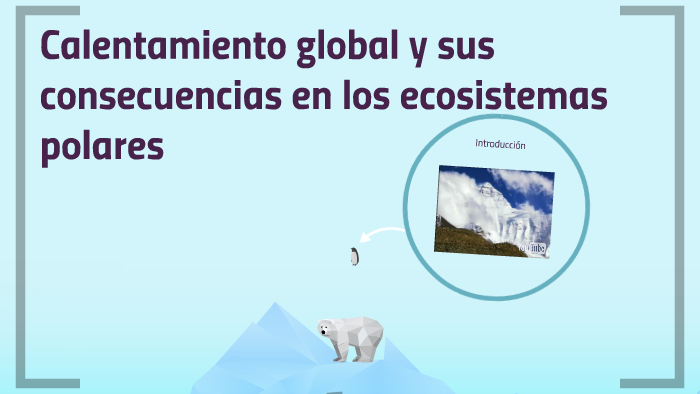 Calentamiento global y sus consecuencias en los ecosistemas by samuel ...