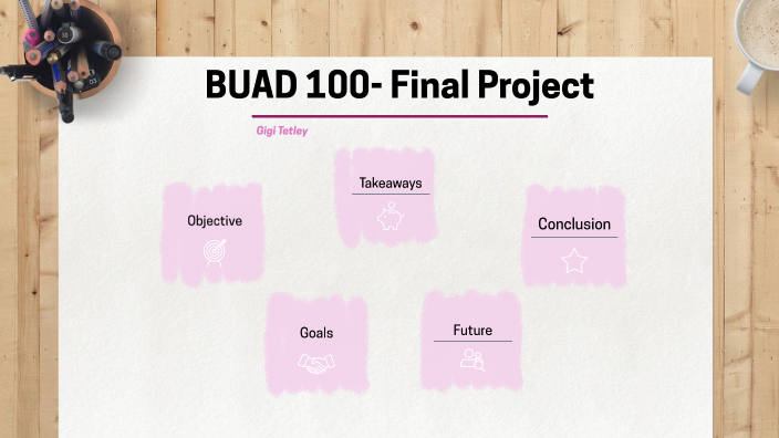 BUAD100 Final Project by Ginevieve Tetley