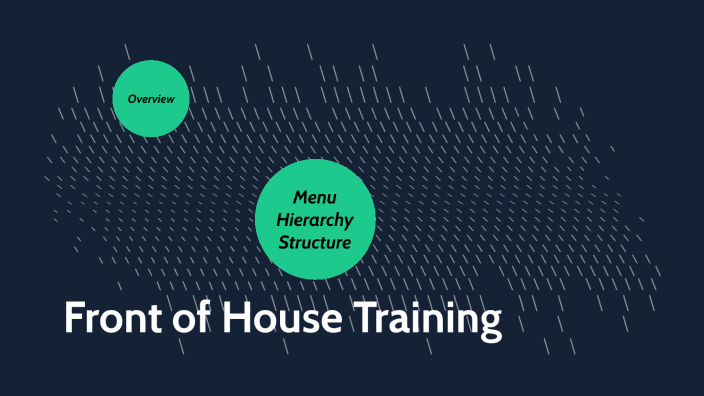 FOH Training by Alexander Cruz on Prezi