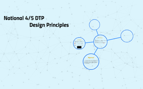 National 4/5 DTP Principles by Steven Heggie on Prezi