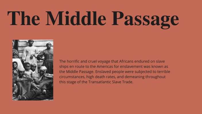 The Middle Passage: Journey from Africa to America by fatima patel on Prezi