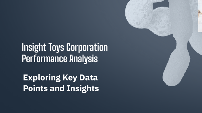 Insight Toys Corporation Data Analysis Presentation by Tharak Antony on ...