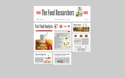 The Fast Food Analysis by Sara Yun on Prezi