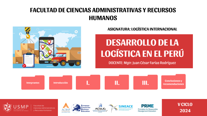 El desarrollo de la logística en el Perú by María Fernanda Cáceres ...