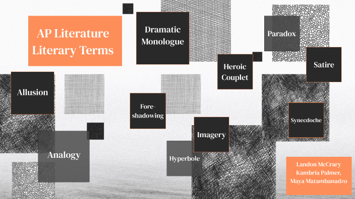 Literary Terms by landon mccrary on Prezi
