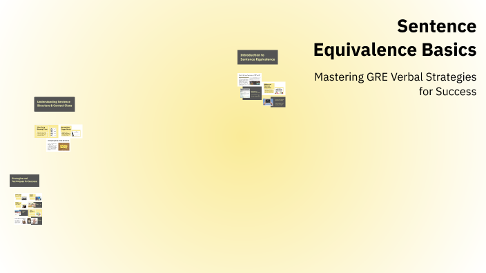 Sentence Equivalence Basics by Bhaskar Mishra on Prezi