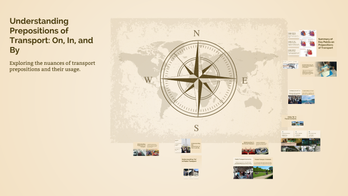 Understanding Prepositions of Transport: On, In, and By by Da Teacher ...