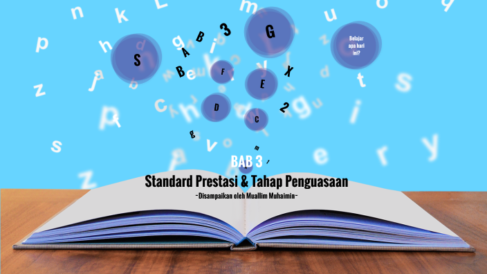 BAB 3 Standard Prestasi dan Tahap Penguasaan by MUHAMMAD SAFWAN ROSLI on Prezi