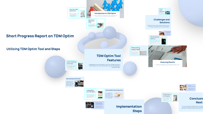 Short Progress Report on TDM Optim by alican karamil on Prezi