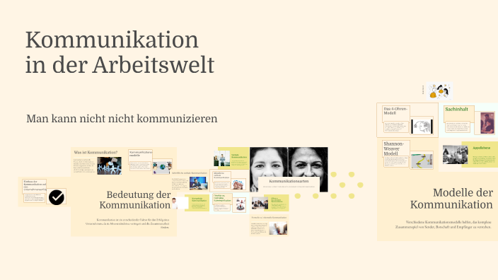 Kommunikation in der Arbeitswelt by Gina Kaltenschnee on Prezi