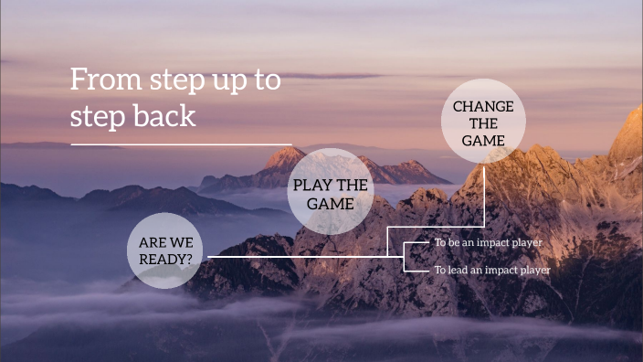 STEP UP, STEP BACK by rod torres on Prezi
