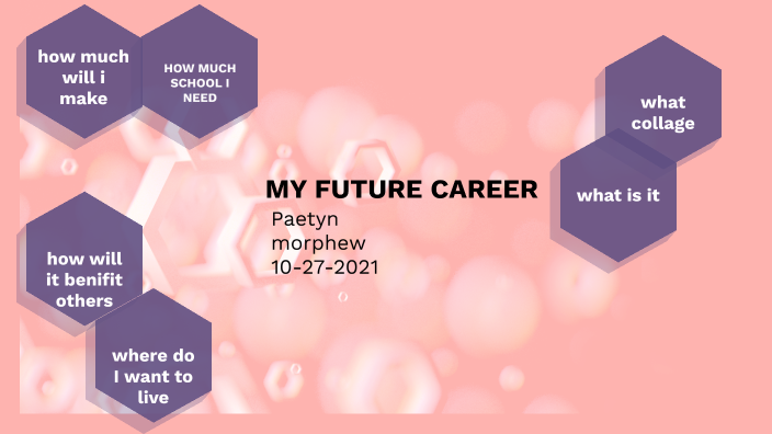 my future career by paetyn morphew on Prezi