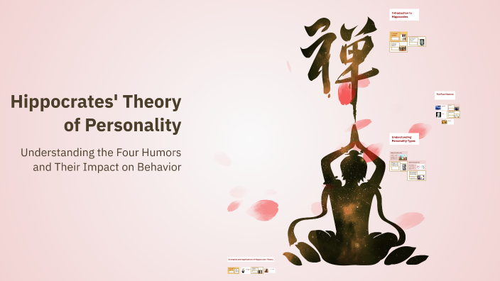 Hippocrates' Theory of Personality by rahul varma on Prezi