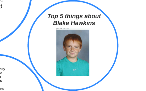 Top 5 things about Blake Hawkins by Blake Hawkins on Prezi
