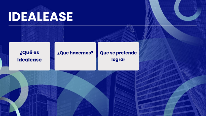 Que es Idealease by Erick Chavez on Prezi