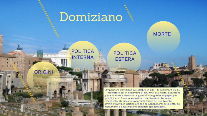 Domiziano by Nicole Facchetti on Prezi