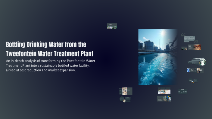 Bottling Drinking Water from the Tweefontein Water Treatment Plant by ...