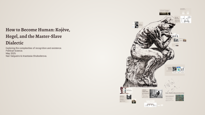 How to Become Human: Kojève, Hegel, and the Master-Slave Dialectic by ...