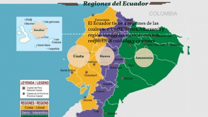 Regiones del Ecuador by Julia Enriquez on Prezi
