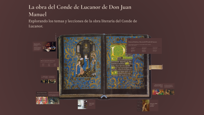 La obra del Conde de Lucanor de Don Juan Manuel by F Ettaouil on Prezi