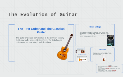 The Evolution of Guitar by Jake Guss on Prezi