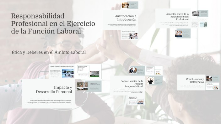 Responsabilidad Profesional en el Ejercicio de la Función Laboral (Raúl ...