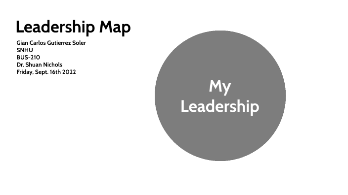 Leadership Map by