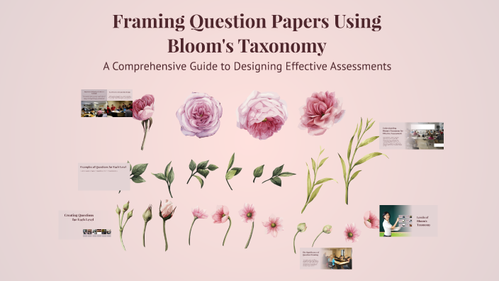 Framing Question Papers Using Bloom's Taxonomy by Riddhi Batra on Prezi