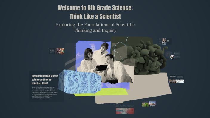 Welcome to 6th Grade Science: Think Like a Scientist by Kala Word on Prezi