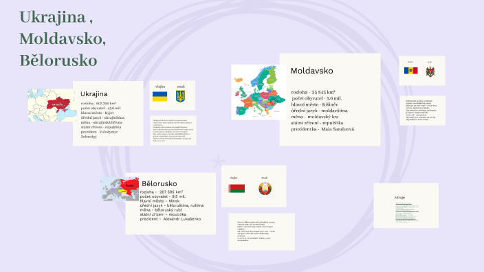 Ukrajina, Moldavsko, Bělorusko by Eliška Sládková on Prezi