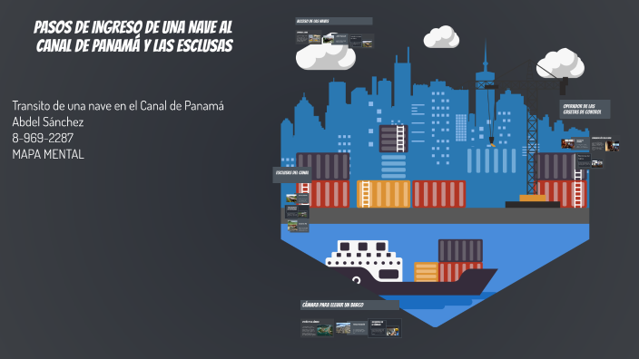 PASOS DE INGRESO DE UNA NAVE AL CANAL DE PANAMA Y LAS ESCLUSAS by abdel ...