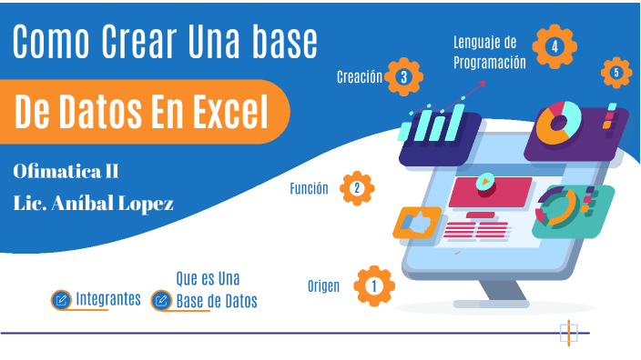 Base De Datos en Excel by Señor King on Prezi