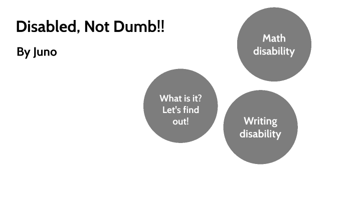 Learning disabilities by Juno Maxwell on Prezi