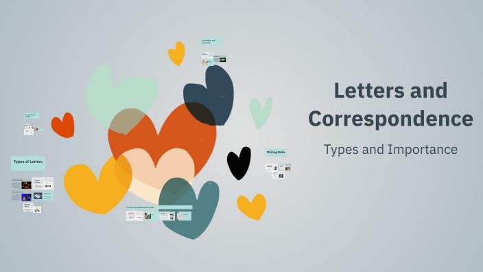 Letters and Correspondence by करुणा कसाव on Prezi