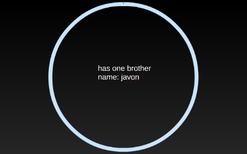 has one brother by jake rinaldi on Prezi