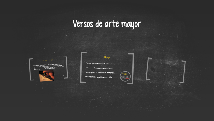 Versos de arte mayor by Master Plan on Prezi