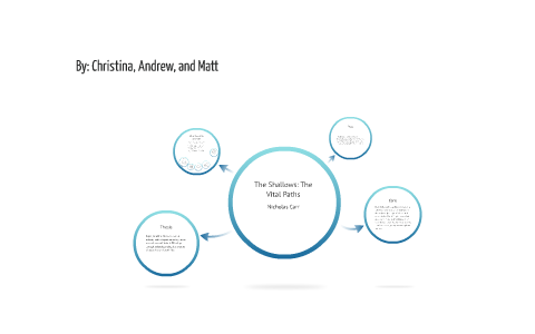 THE SHALLOWS: THE VITAL PATH by Christina Musa on Prezi