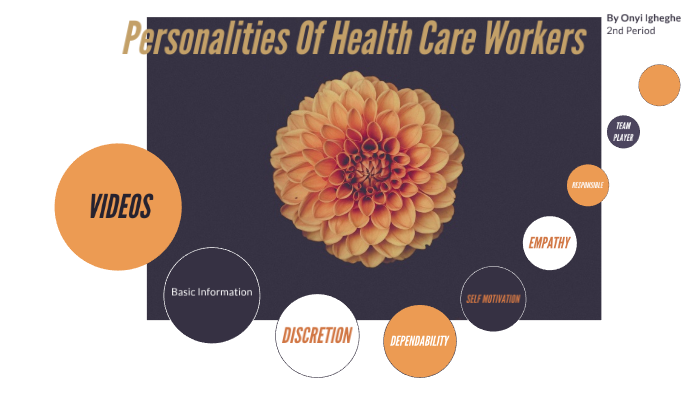 Personalities of Health Care Workers Project by Onyinyechukwu Igheghe ...