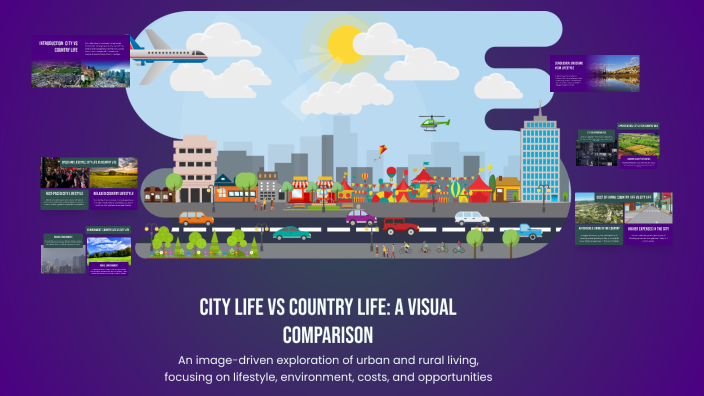 City Life vs Country Life: A Visual Comparison by Breiner A. Vesga ...