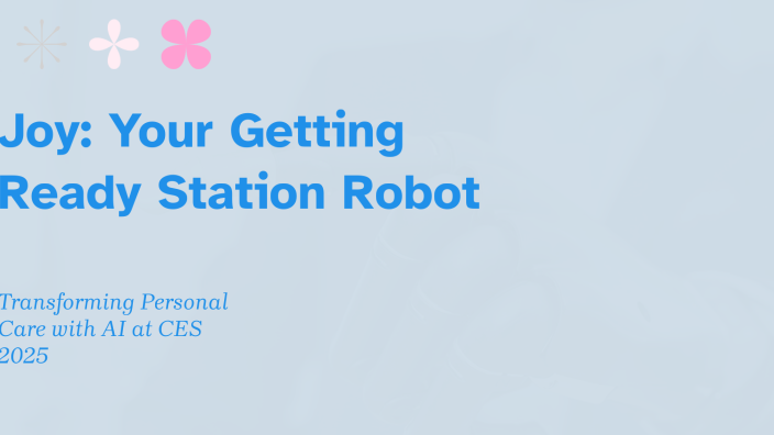Joy: Your Getting Ready Station Robot by lola gazeau on Prezi