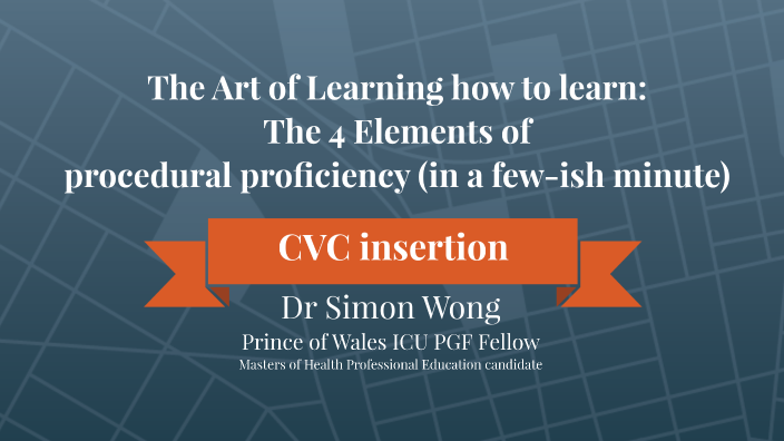 The 4 Elements of procedural proficiency by on Prezi