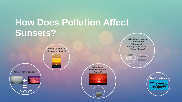 How Does Pollution Affect Sunsets? by Alexa P on Prezi
