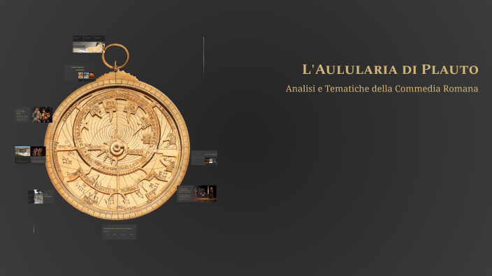 L'Aulularia di Plauto by cristian stella on Prezi