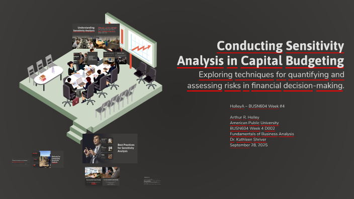 Conducting Sensitivity Analysis in Capital Budgeting by Arthur Holley ...