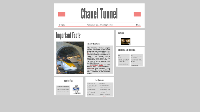 Chanel Tunnel by Augusto Turcott on Prezi