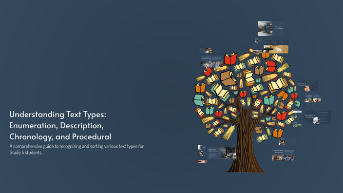 Understanding Text Types: Enumeration, Description, Chronology, and ...